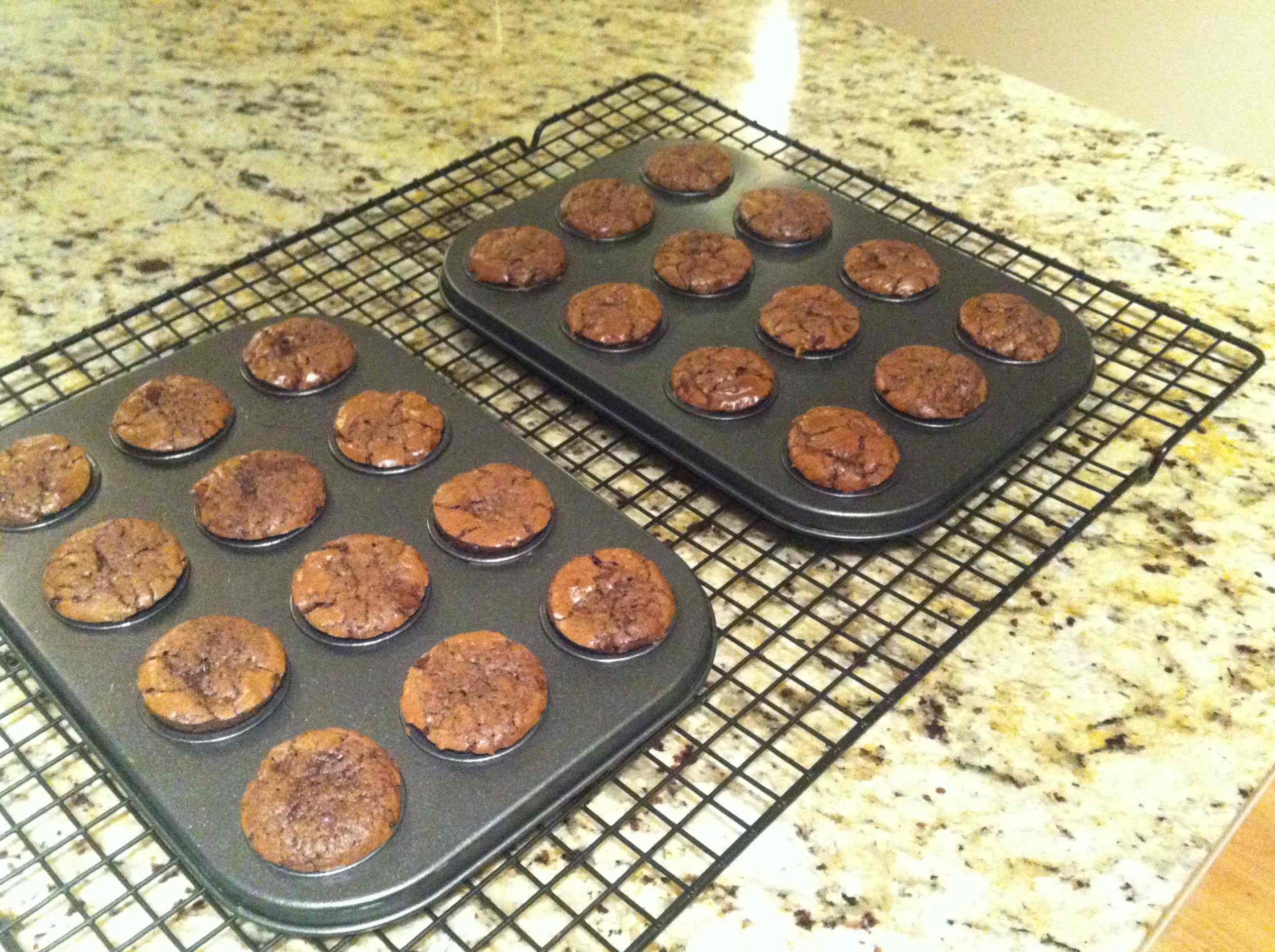 Black bean flour brownies - Confessions of a Dietitian