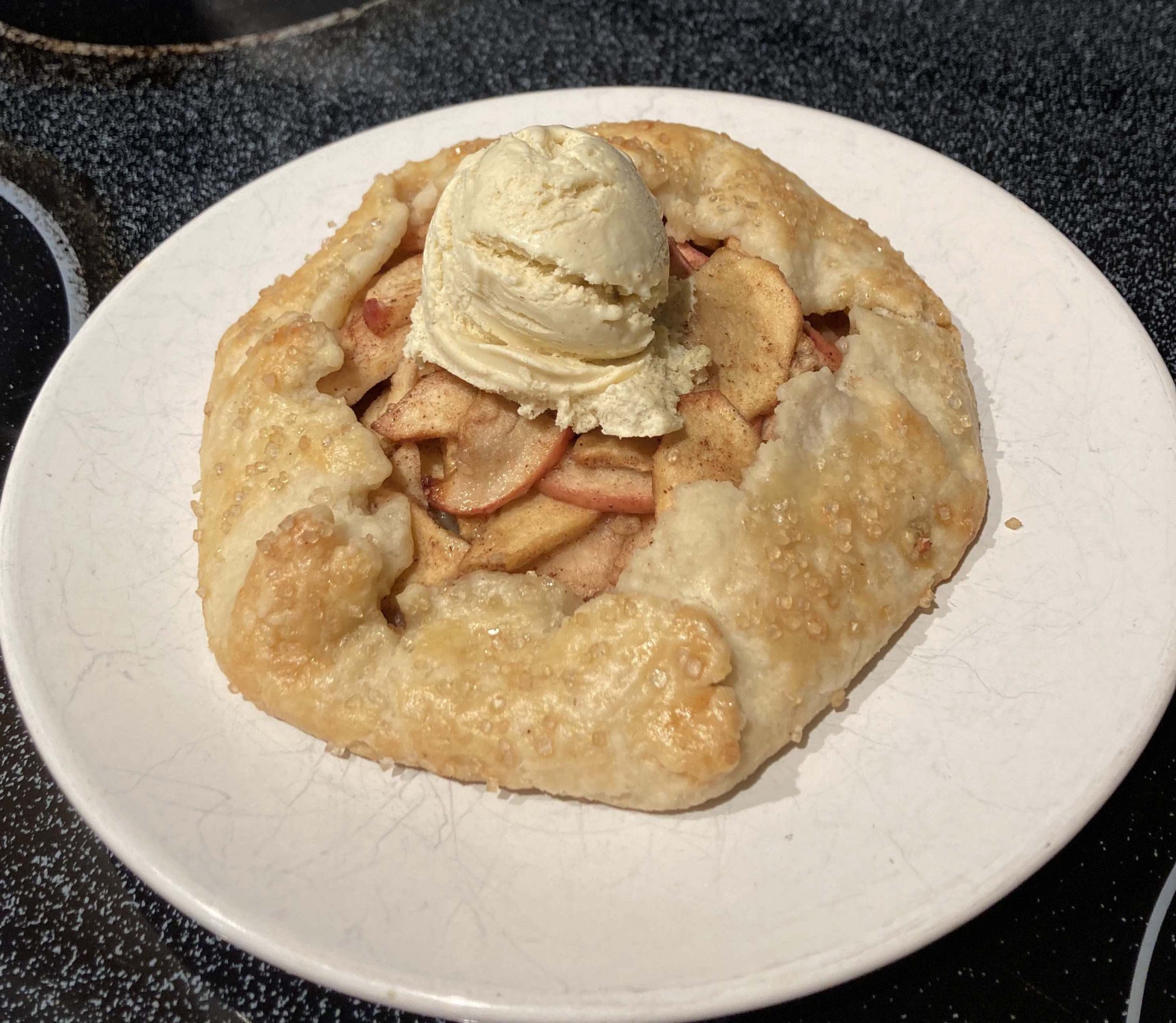 Apple galette - Confessions of a Dietitian